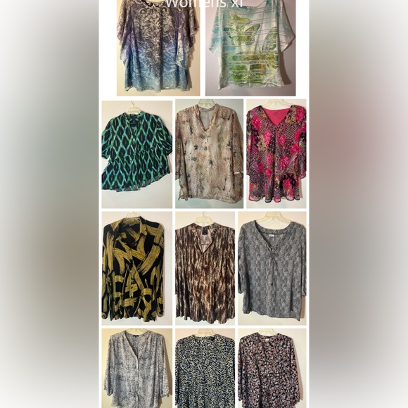 Tops | Stylish Womens Tops Collection Xl Bundle | Poshmark